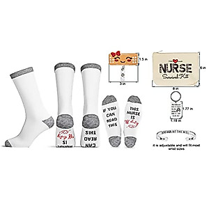 Fancyfams Nurse Gifts for Women 22 oz Stainless Steel Tumbler - Nurse Tumbler, Nurse Gifts, Gifts for Nurses, RN Gifts for Nurses, Nurse Gift Box for Women (White Nurse Set)