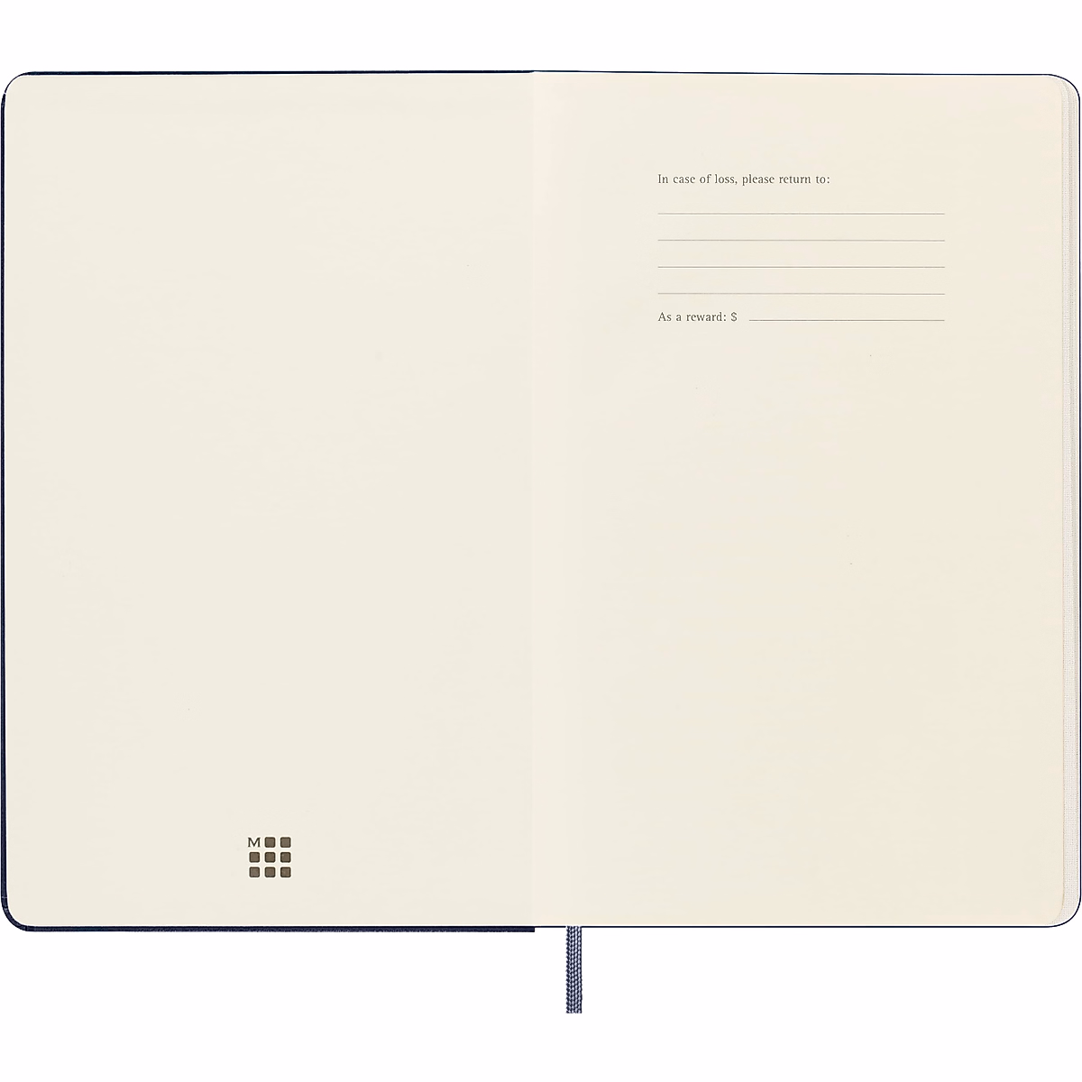 Moleskine Smart Notebook, Large, Ruled, Sapphire Blue, Hard Cover (5 x 8.25)