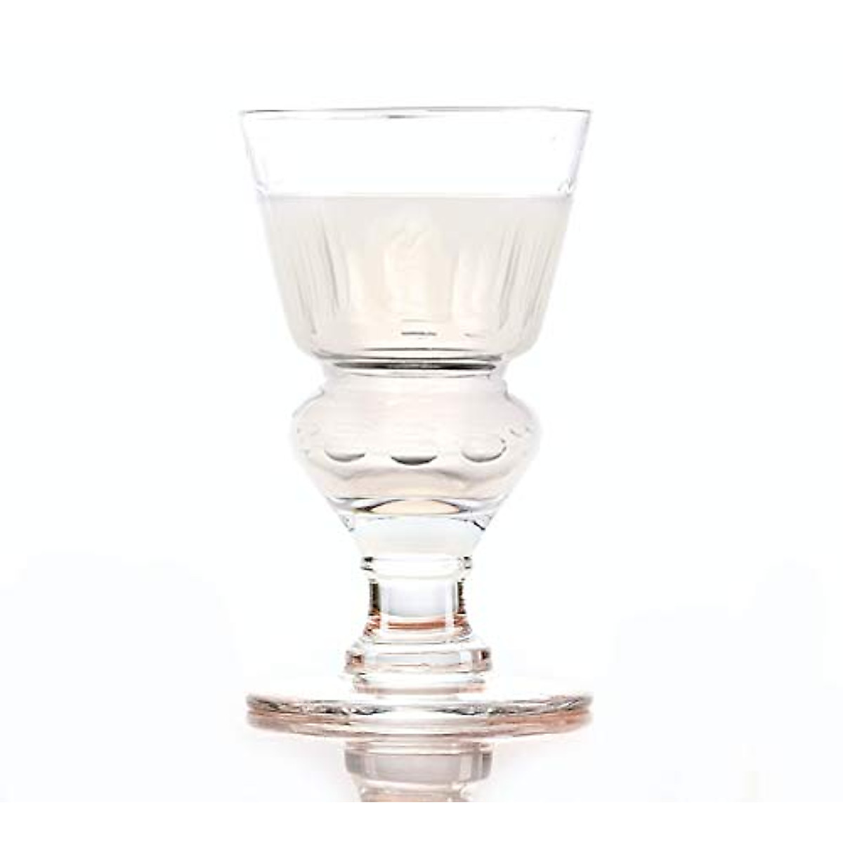 Amehla Original Absinthe Glass: Set of 2 - Vintage Reservoir Pontarlier Style Cordial Cocktail Glasses