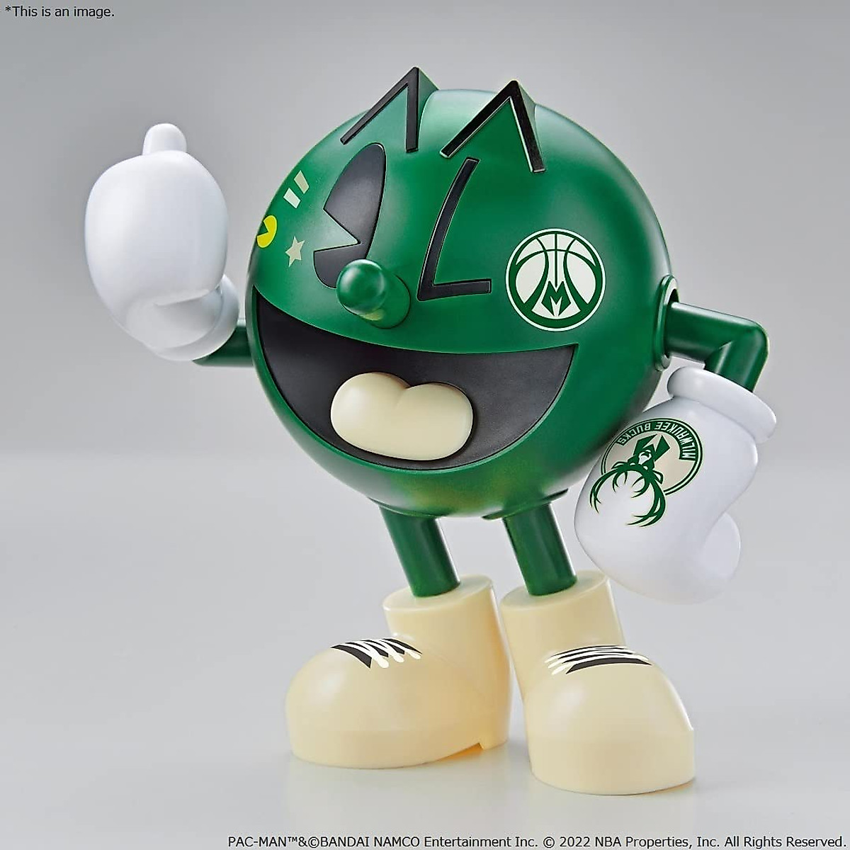 Bandai Hobby - Entrygrade NBA x Pac-Man Milwaukee Bucks (2593840)