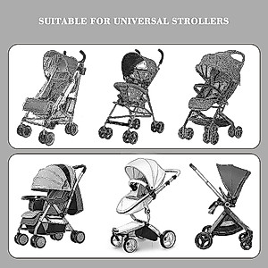 Blahoo Stroller Rain Cover Universal,Windproof Waterproof,Breathable Warm Shield. Baby Travel Weather Shield.