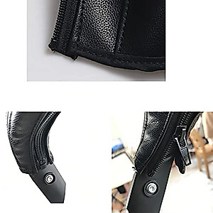 Strollers Handle Cover for Bugaboo Cameleon 1 2 3 Plus Pram Accessories Pu Protective Handlebar Case (Black)