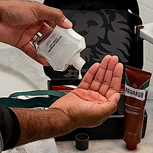 Proraso Proraso After Shave Balm for Men, Nourishing for Coarse Beards, with Sandalwood and Shea Butter, 3.4 fl. oz.