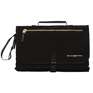 Best Portable Changing Pad for Smart Parents, Newly Design Wipe Pouch, Extra Storage, Fits Easily Into Diaper Bag, Large Detachable Padded Mat with Non-Skid Backing, Liquid Resistant Machine Washable