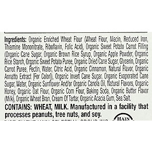 EARTHS BEST Organic Swt Pto Crrt Snny Day Bars, 0.67 Ounce (Pack of 7)