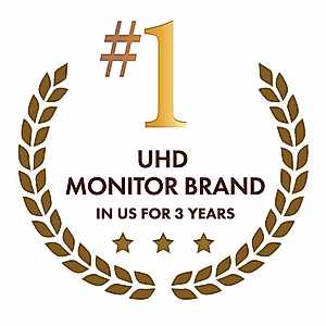 LG 43UN700-B 43 Inch Class UltraFine (3840 X 2160) IPS Display with USB Type-C and HDR10, 4 HDMI inputs, Black