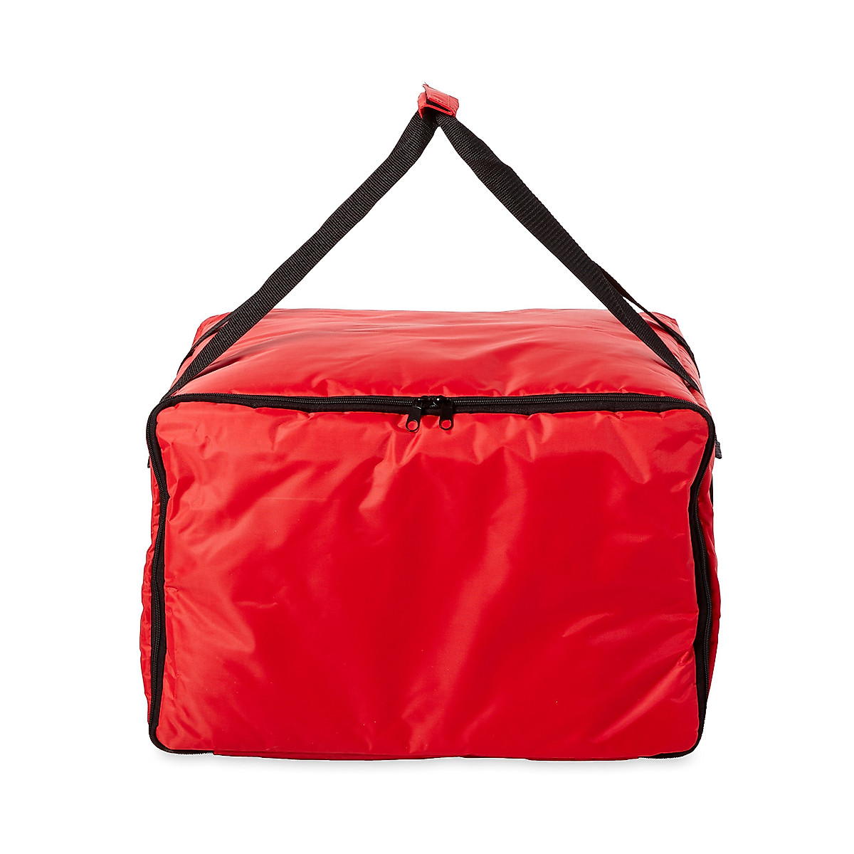 Rubbermaid Commercial Products Insulated Pizza & Food Delivery Bag, Large, 19.75in x 19.75in x 13in, Red, Pizza/Food Warmer Bag/Carrier, Resueable Warming Bag Doordash/Catering