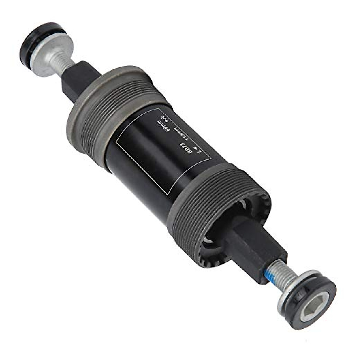 VGEBY Bottom Bracket, Idea 68mm Metal Cartridge Taper Bottom Bracket with Screws for Mountain Bike(113mm)