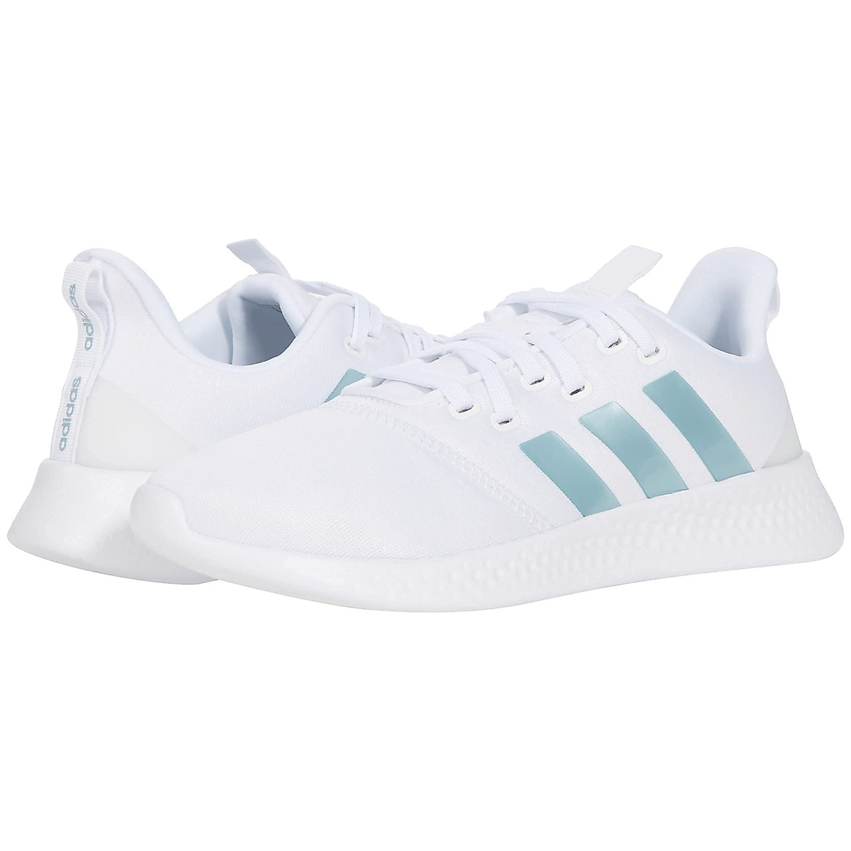 adidas Women's Puremotion Running Sneaker, White/Vision Met/White, 8 M US