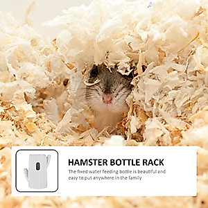Balacoo Hamster Water Bottle Cactus Ceramic Water Bottle Stand Holder for Hamsters Small pet Animals Hamster Water Bottle