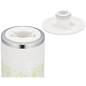 Zojirushi SM-ED20-WP Water Bottle, Direct Drinking, Stainless Steel Mug, 6.8 fl oz (200 ml), Pearl White