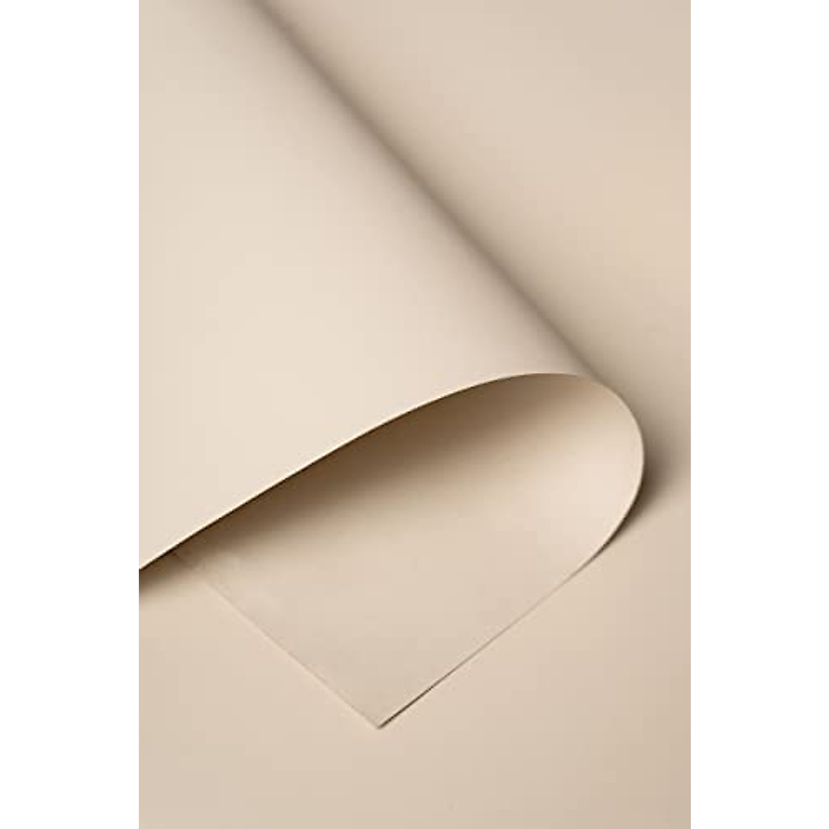 Kate Seamless Paper Backdrop for Photography Beige Cream Photo Backdrop Paper (53''x32.8' Ivorine)