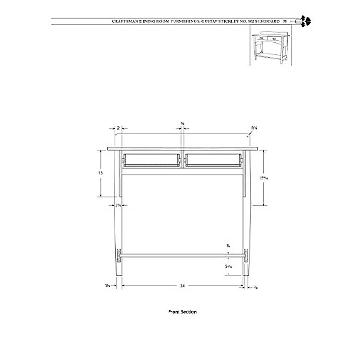 Great Book of Shop Drawings for Craftsman Furniture, Revised & Expanded Second Edition: Authentic and Fully Detailed Plans for 61 Classic Pieces (Fox Chapel Publishing) Complete Full-Perspective Views