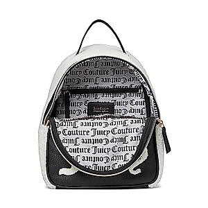 Juicy Couture Flashback Small Backpack Black/Off-White One Size