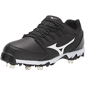 Mizuno womens 9-spike Swift 6 Low Metal Baseball Cleats, Royal-white, 9.5 US