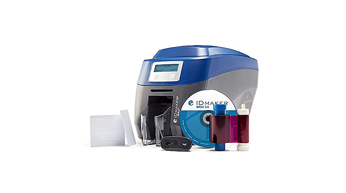 ID Maker Edge Card Printer - Professional Badge Printing