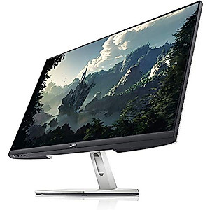Dell Newest 27-inch QHD 1440p (2560 x 1440) IPS Ultra-Thin Bezel Monitor, 75Hz Refresh Rate, ADM FreeSync, HDMI, DisplayPorts, Built in Speakers, VESA Certified, Sliver