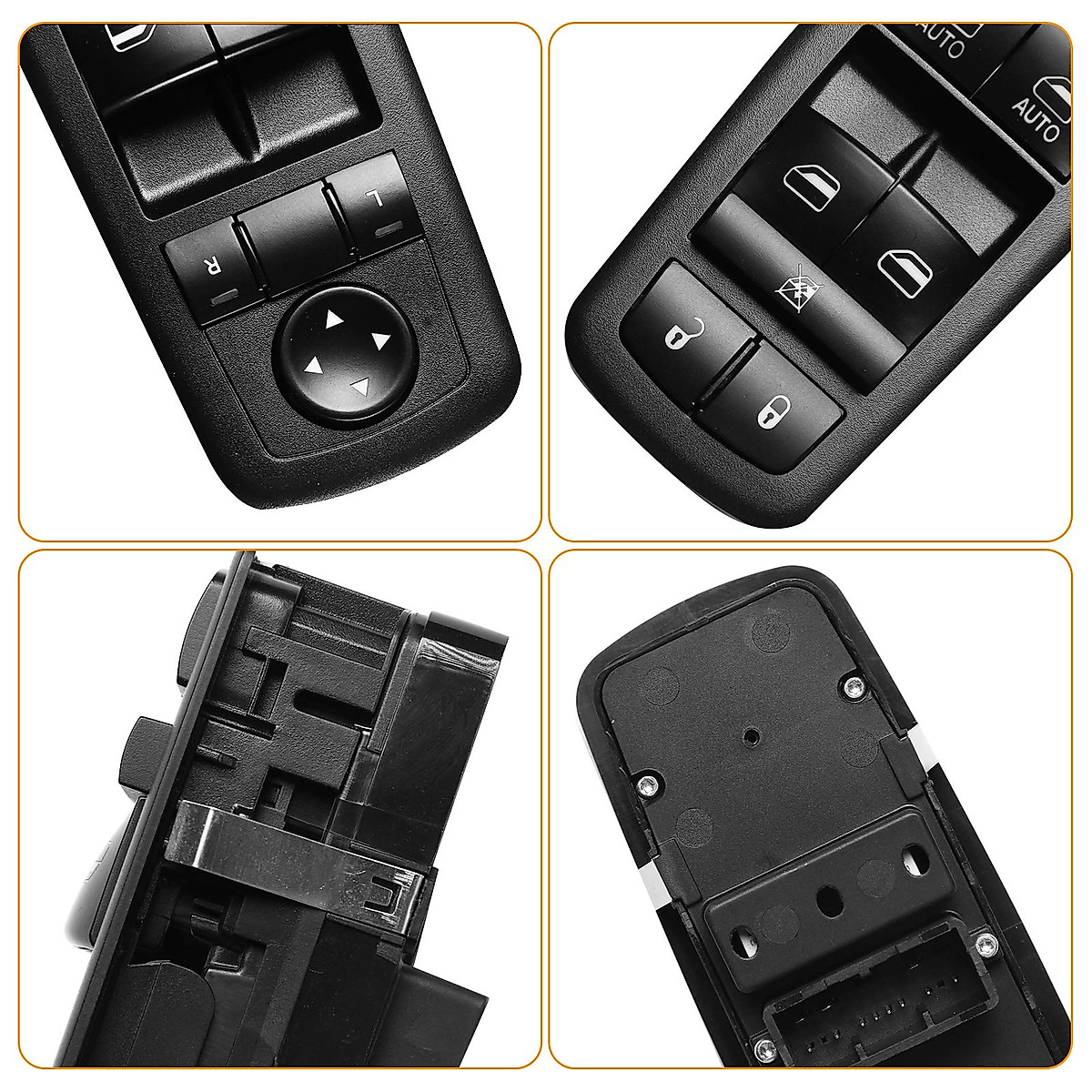 Master Power Window Switch | Replcaement for 2011-2020 Chrysler 300, 2015-2017 Chrysler 200, 2011-2019 Dodge Charger, 2016-2022 Ram 1500 2500 3500 | Replaces# 68139805AB, 56046823AE, 68231805AA