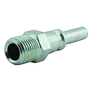 Milton 791 1/4" MNPT L Style Plug - Box of 10,Silver