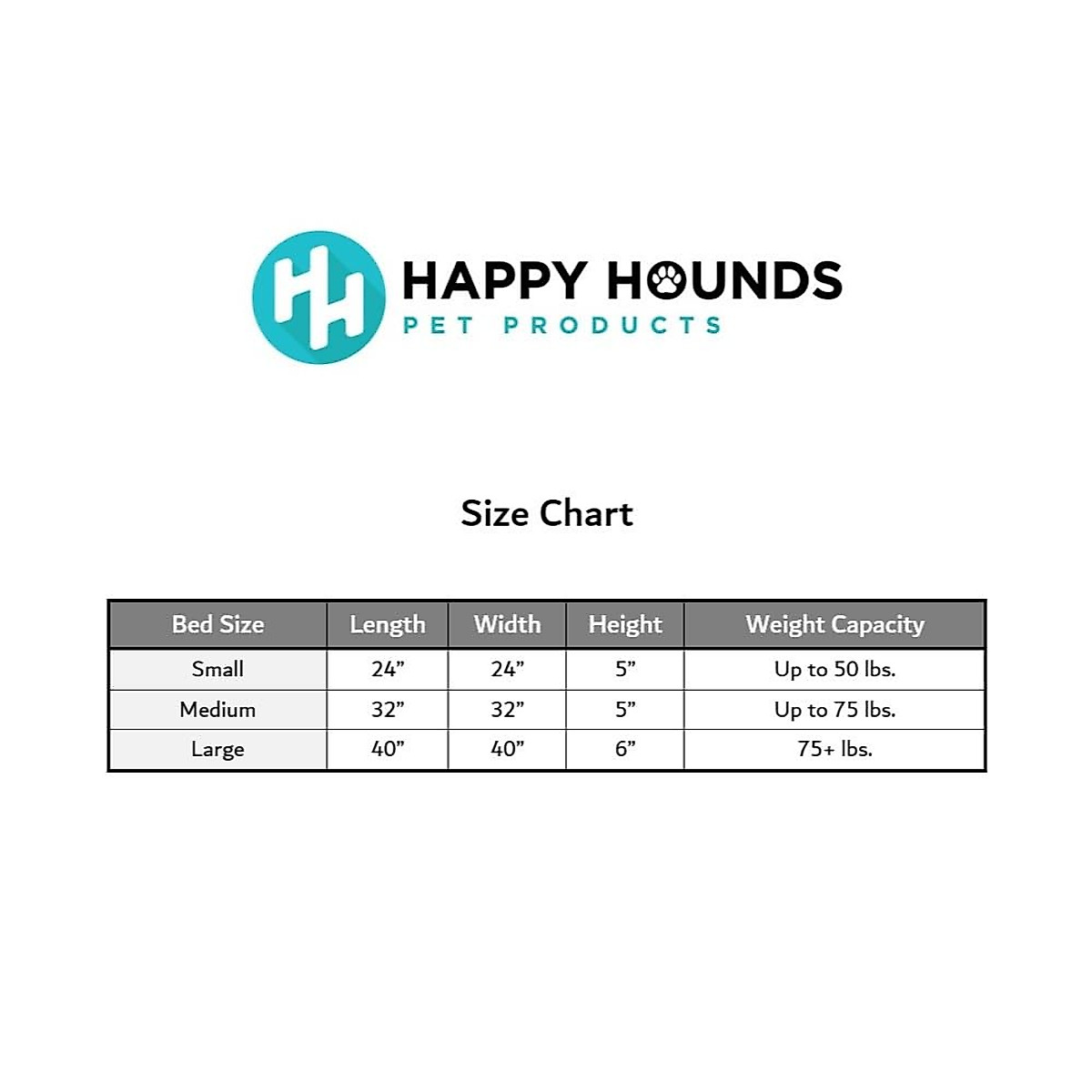 Happy Hounds Milo Square Tufted Pillow Dog Bed, Scarlet, Small (24" x 24")