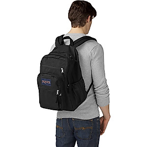 JanSport Big Student Backpack - 15-inch Laptop School Pack (Black.)