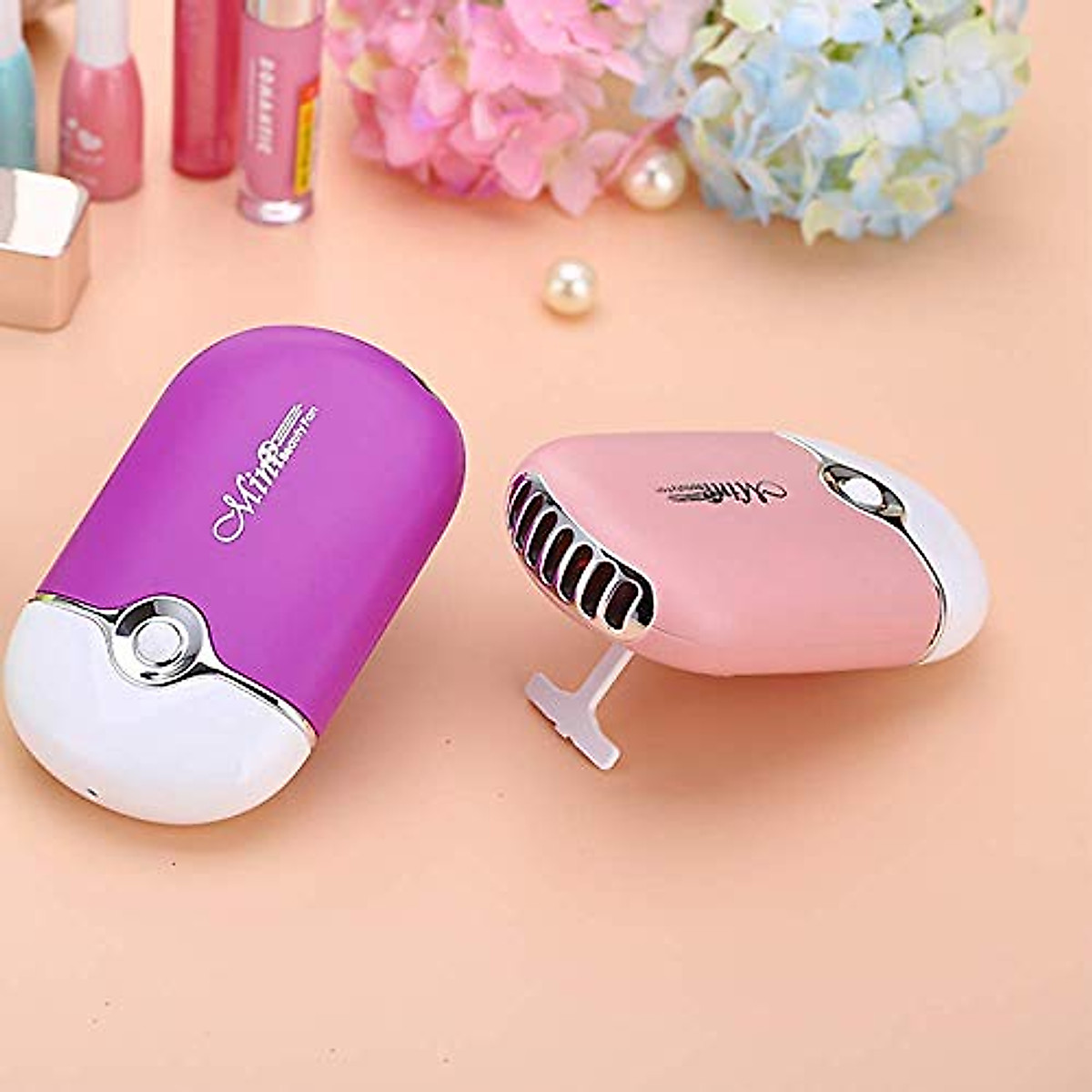 Tongping USB Mini Fan Air Conditioning Blower for Eyelash Extension(Pink)