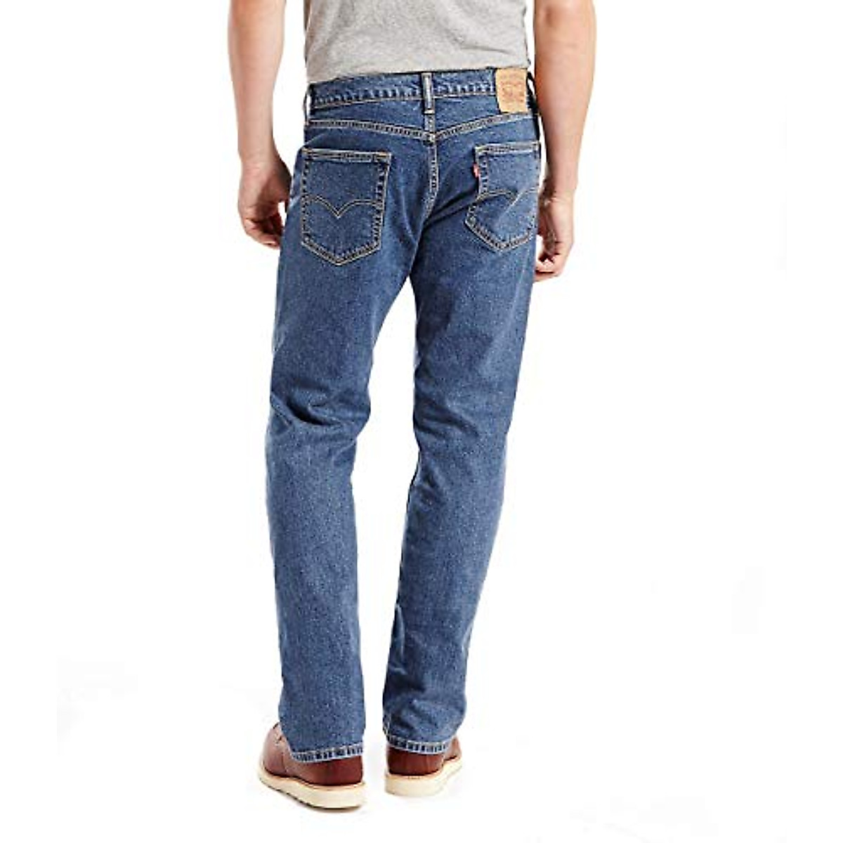 Levi's Men's 505 Regular Fit Jeans (Also Available in Big & Tall), Stonewash/Stretch, 38W x 29L