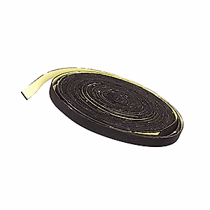 Motoforti Universal Car Audio Speaker Sealing Tape, 10m 33ft Length, 1cm Width, Foam, Black