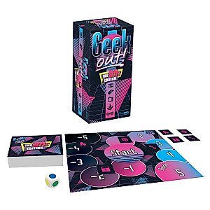 Geek Out! - 80's Edition, Pop Culture Party Game, Fun Bluffing Game for Adults, Family Friendly, Classic 80's Nostalgia, Social Game for 2+ Players