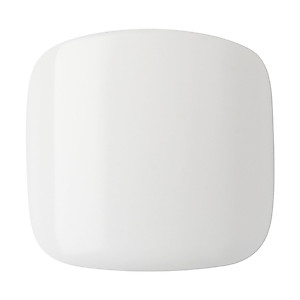 KISS Gel Fantasy Collection Ready-To-Wear Fake Toenails Pedicure Set, Style 'This is Classic', with Mini Nail File, Pink Gel Nail Glue & 28 White Smudge-Proof Glue-On Toenails