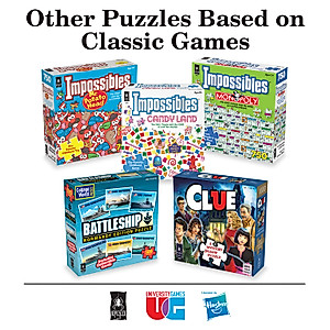 BePuzzled, Hasbro Monopoly Game Impossibles Puzzle, Based on The Classic Game of Monopoly, for Ages 15 and Up