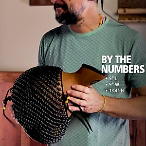 Meinl Percussion Shekere Gourd Instrument with Adjustable Beaded Net — NOT Made in China — Premium Fiberglass, 2-Year Warranty (SHR-BR)