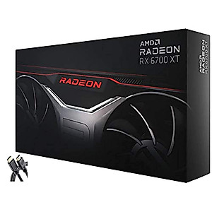 2021 Newest AMD Radeon RX 6700 XT Gaming Graphics Card with 12GB GDDR6, + AllyFlex HDMI