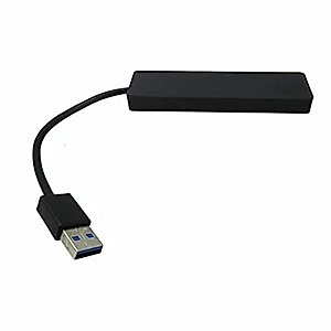 USB 3.0 Hub 4-Port Adapter Charger Data Super Speed for PC Mac Laptop Desktop