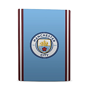 Head Case Designs Officially Licensed Manchester City Man City FC 2022/23 Home Kit Logo Art Vinyl Faceplate Sticker Gaming Skin Decal Compatible With Sony PlayStation 5 PS5 Digital Edition Console