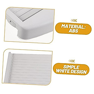 DOITOOL 1 Set Desk Tray Plastic Trays Office Desk Accessories Keyboard Tray Drawer Keyboard Slide Out Tray Keyboard Stand Keyboard Shelf Under Desk Sliding Bracket Computer Desk abs