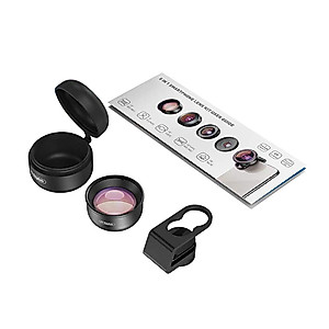 4K HD Telephoto Lens Portrait Phone Telephoto Lens No Distortion with Clip Compatible with iPhone Max Xs X Compatible with Phone
