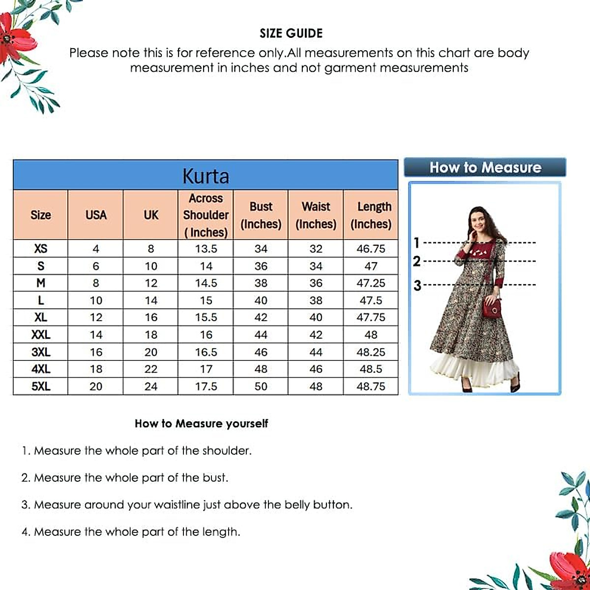 Yash Gallery Women's Cotton Angrakha Style Printed Indian Kalamkari Kurtis (Maroon., XXL)