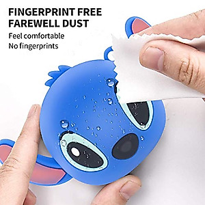 [2Pack]Cover Case for Galaxy Buds Pro (2021)/Galaxy Buds Live (2020),Cute 3D Cartoon Anime Silicone Protective Cover Ear Stitch Blue & New Star Kabi Cover for Samsung Galaxy Buds 2(2021) Charging Case