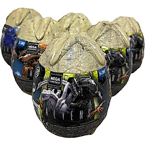 Mega Construx Aliens Xenomorph Eggs Blind Figures from Series 2 Black Series (Pack of 3)
