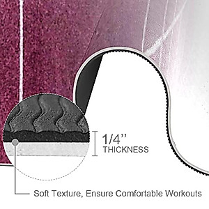 Yoga Mat, Yoga Mats for Home Workout, Workout Mat, Exercise Mats, Pilates Mat, 2022 Runway
