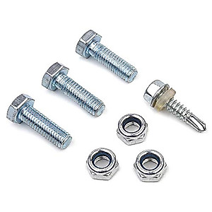 Universal Snow Blower Impeller Kit 3/8" 3-Blade Modified Parts Replacement for 2 Stage Machine