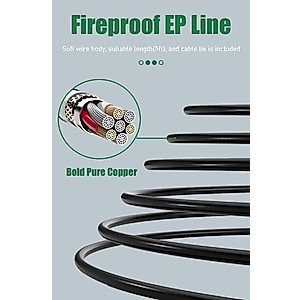 Bouge 4.3V Philips Norelco One Blade Charger Compatible with Norelco Oneblade QP2520 / 90, QP2520 / 70, QP2520 / 72, (Fits Only) Razor Charging Cord, Replace A00390 4.3V 70mA Power Supply Plug