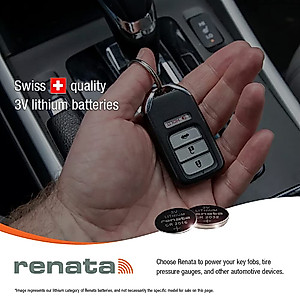 Renata CR1632 Batteries - 3V Lithium Coin Cell 1632 Battery (10 Count)