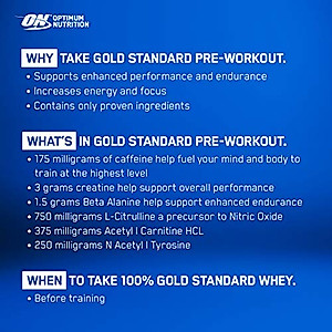 Optimum Nutrition Gold Standard Pre-Workout Fruit Punch 300g