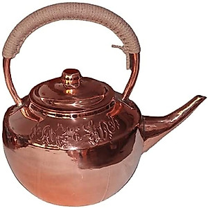 Thickened Copper Kettle Red Copper Kettle Hot Pot With Soup Copper Kettle Copper Teapot