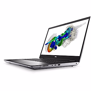 Dell Precision 7770 Workstation Laptop (2022) | 17.3" 3840x2160 4k | Core i9-12950HX - 512GB SSD Hard Drive - 64GB RAM - Nvidia RTX A5500 | 16 cores @ 5 GHz - 16GB GDDR6 Win 11 Home Silver (Renewed)