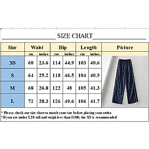 XPONNI Track Pants Women Baggy Pants Y2k Pants Parachute Pants for Women Y2K Clothing (Black,XS,X-Small)