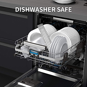 Chopsticks Metal Chopsticks 304 Stainless Steel Chopsticks Lightweight Travel, Reusable Chopsticks ,Dishwasher Safe(10 pairs )