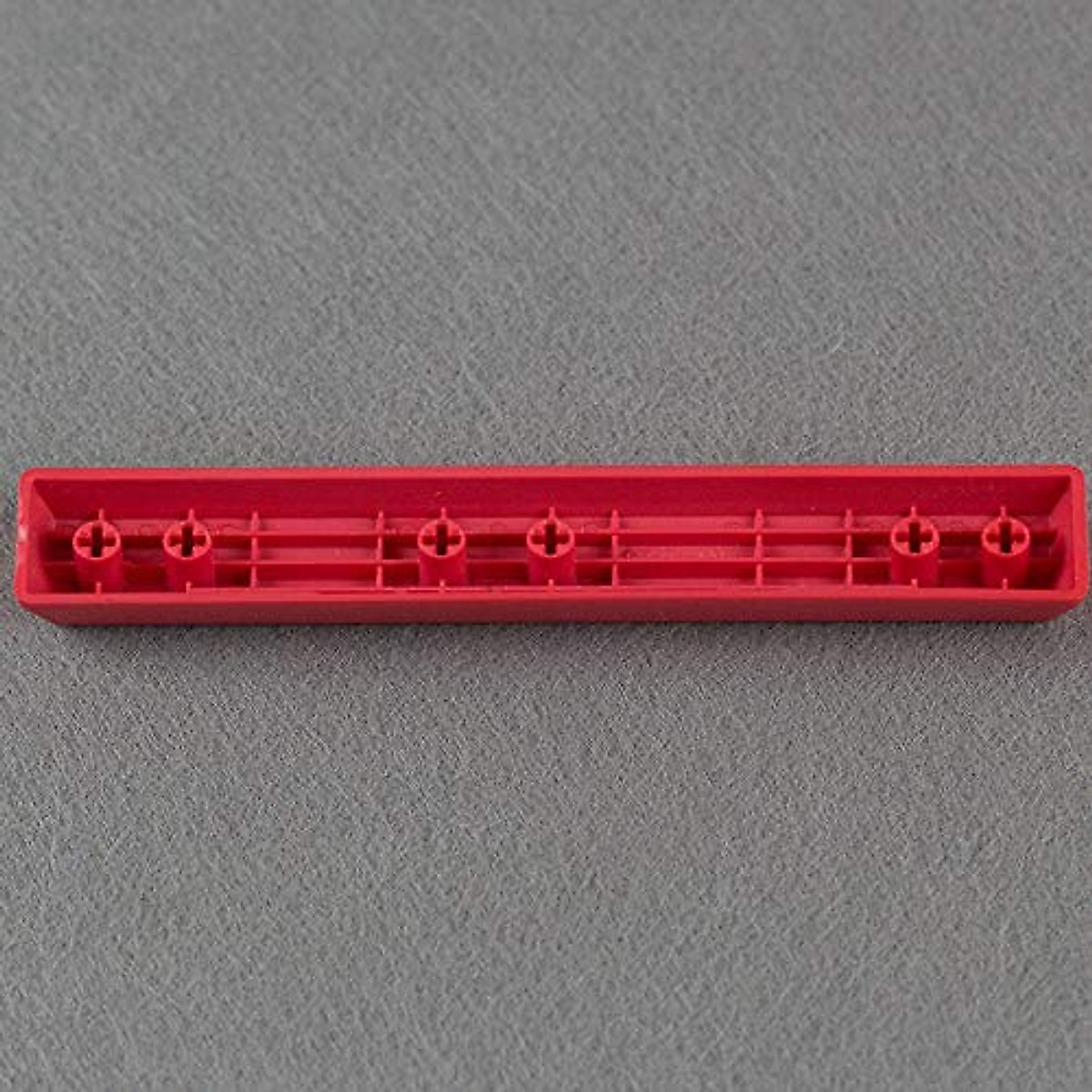 1 Set ESC Enter SpaceBar Keycap Thick PBT Key Caps OEM Height for Cherry MX Switches Gaming Mechanical Keyboard (Red)